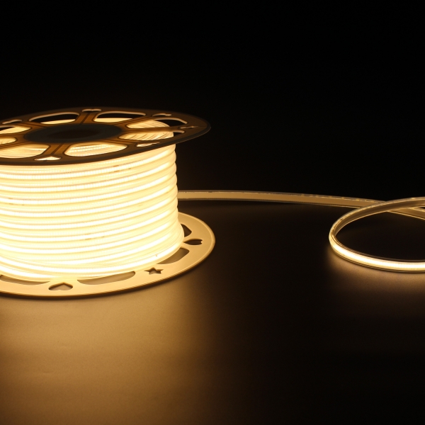 Strip LED COB Thin size 10*4mm 8W/m 220V IP65 Dimmable